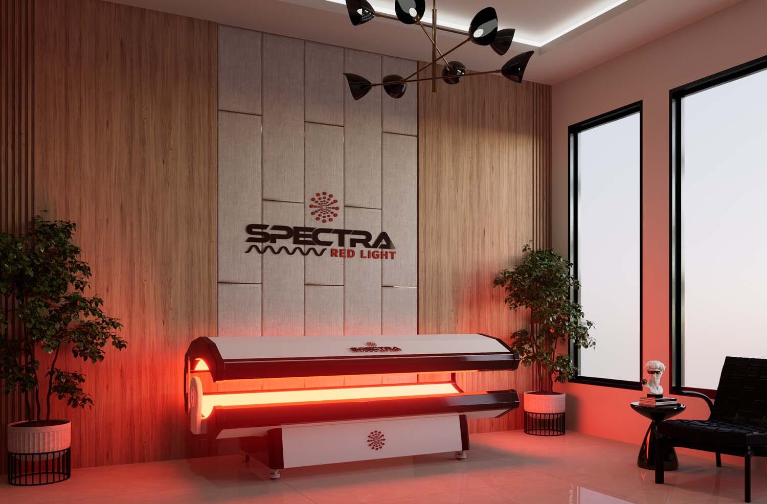 Spectra S10 Pro Red Light Bed - Spectra Red Light