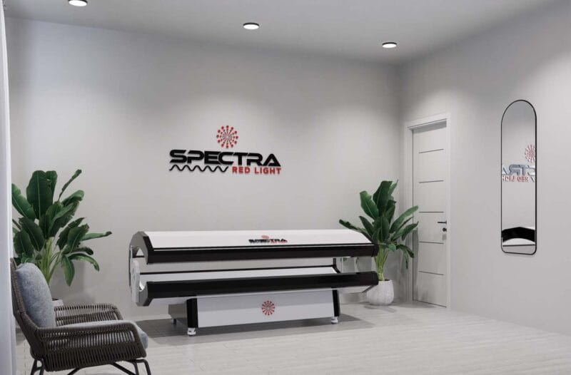 Spectra S7 Pro Red Light Bed - Spectra Red Light