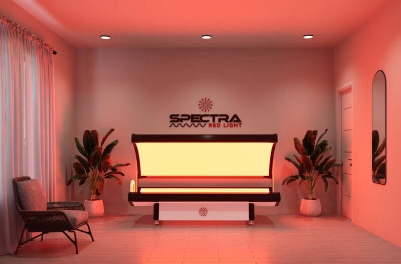 Spectra S10 Pro Red Light Bed - Spectra Red Light