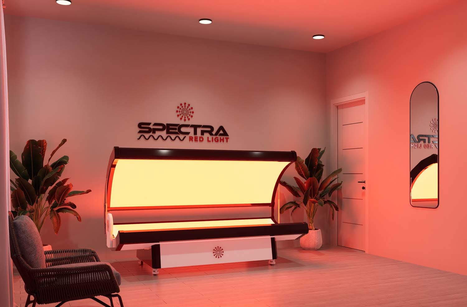 Spectra S7 Pro Red Light Bed - Spectra Red Light