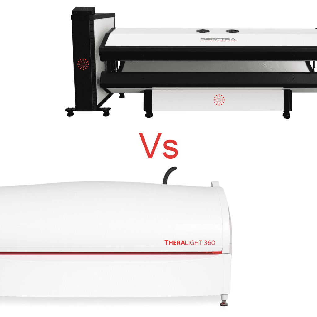 Spectra vs. Theralight 360 - Spectra Red Light