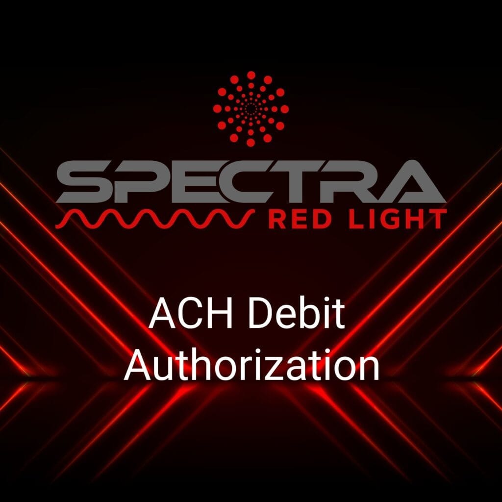 ACH - Wire Debit Authorization - Spectra Red Light